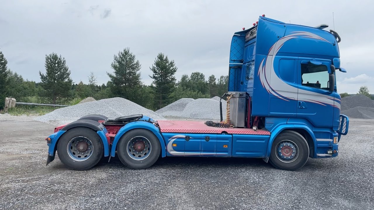 Köp Dragbil Scania R520 6X4 på Klaravik - YouTube