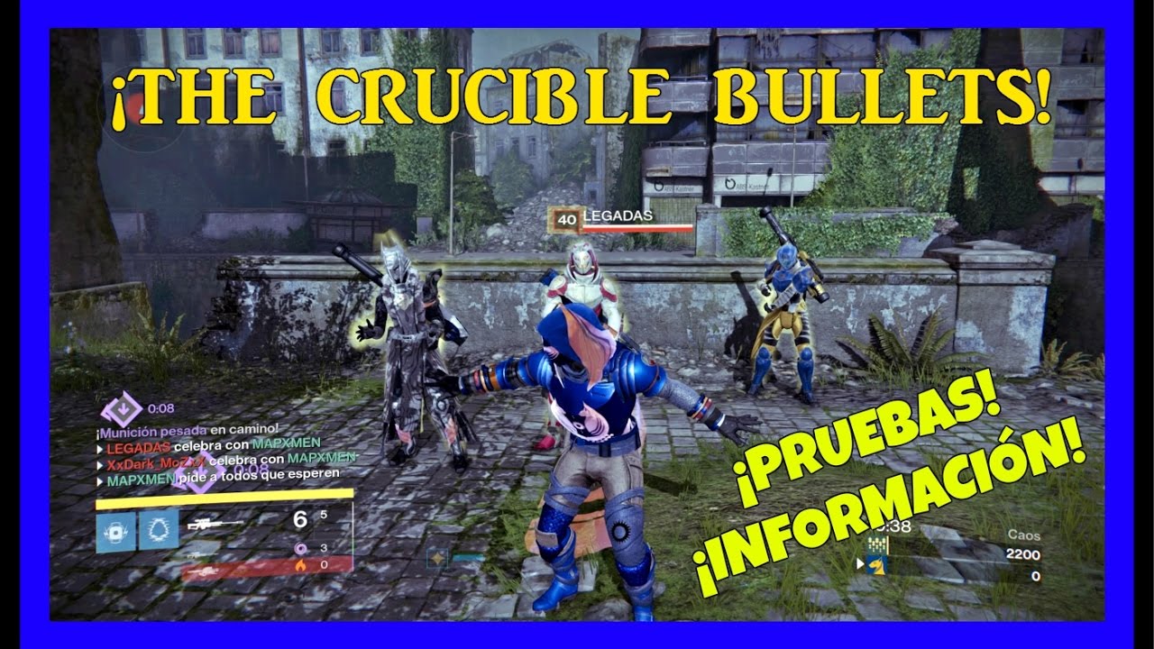 ¿Cómo somos en THE CRUCIBLE BULLETS? - YouTube