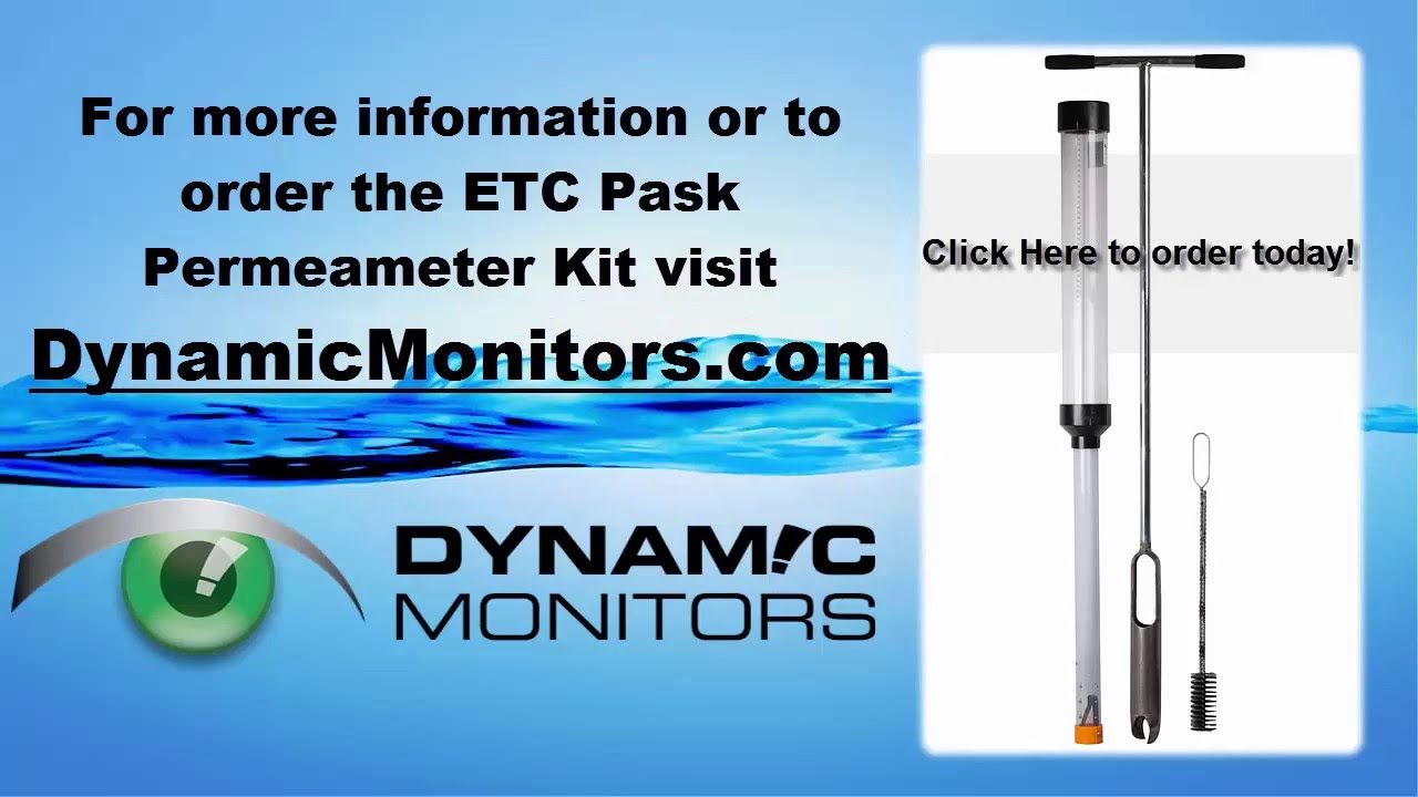 ETC Pask Permeameter Instructional Video - YouTube