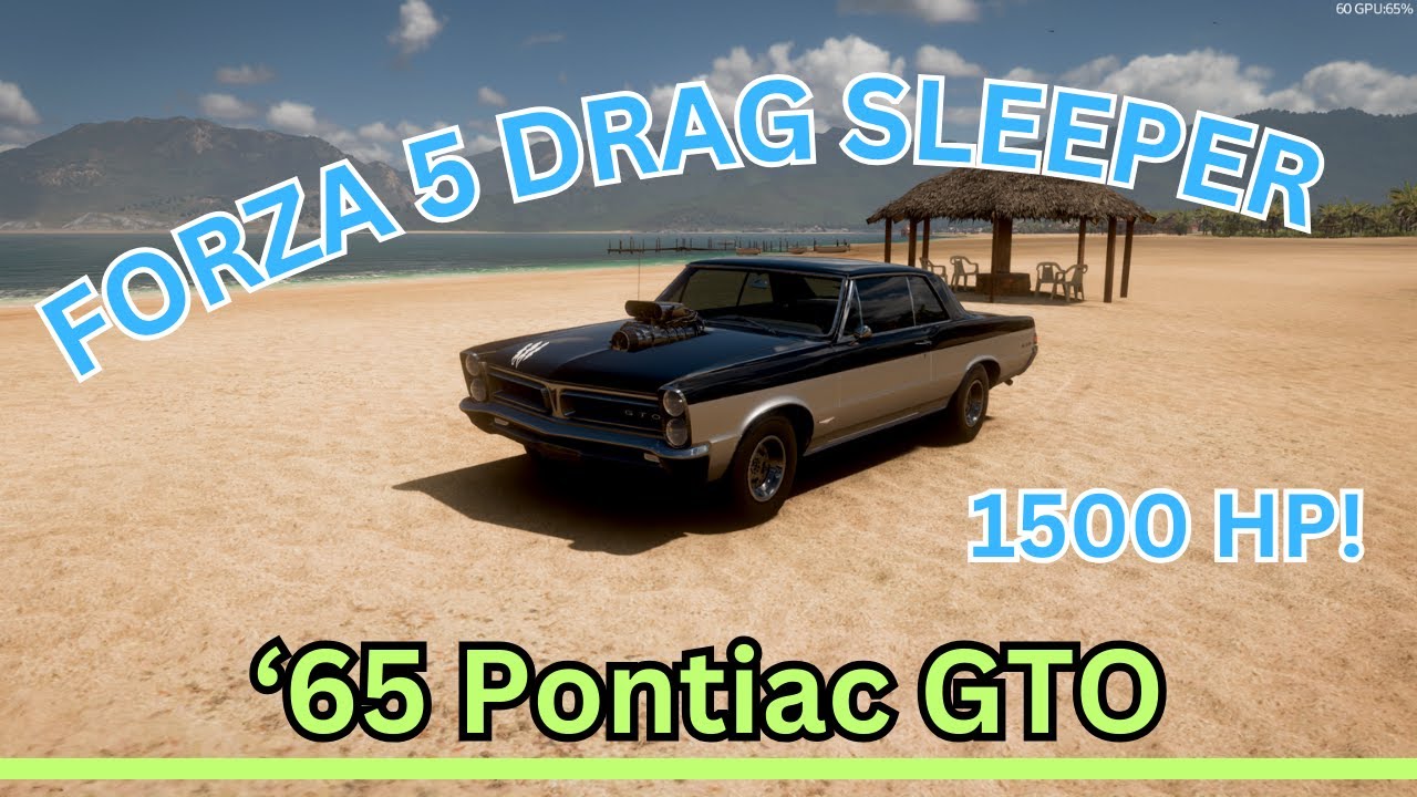 Forza Horizon 5 - '65 Pontiac GTO (DRAG SLEEPER) W/TUNE - YouTube