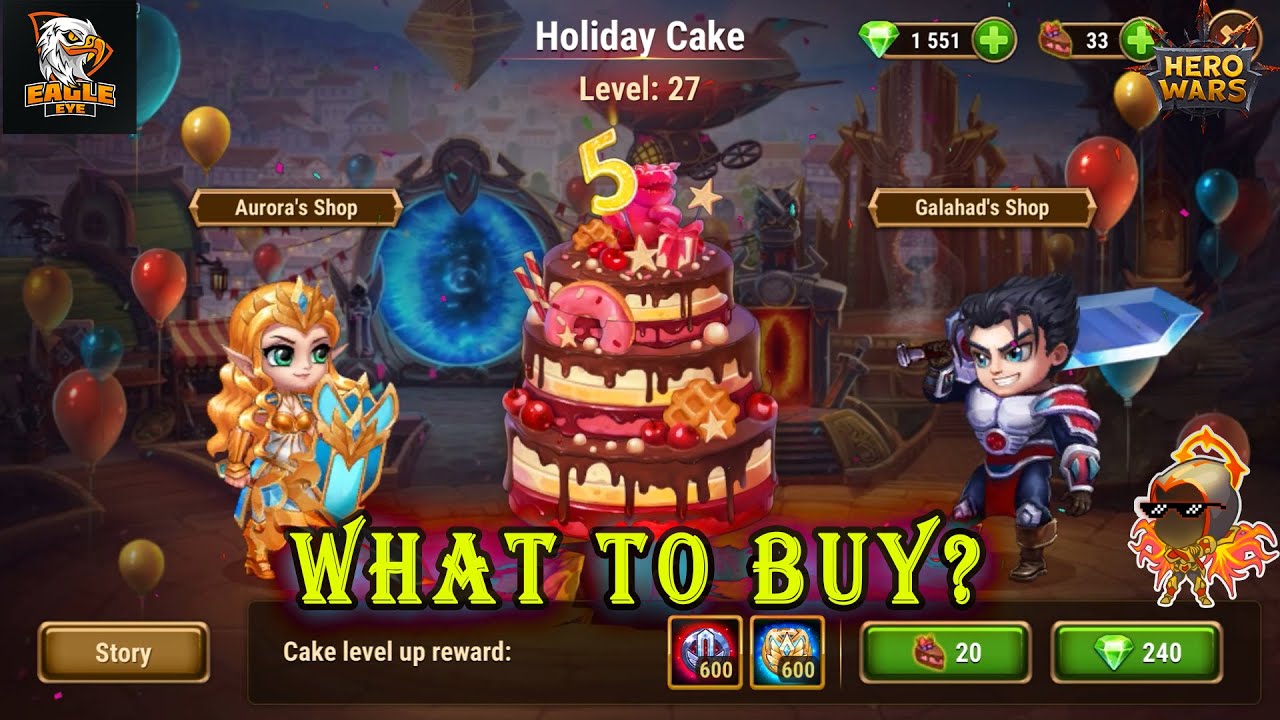 How to get cakes and what to buy | Dominion day | Hero wars mobile ...
