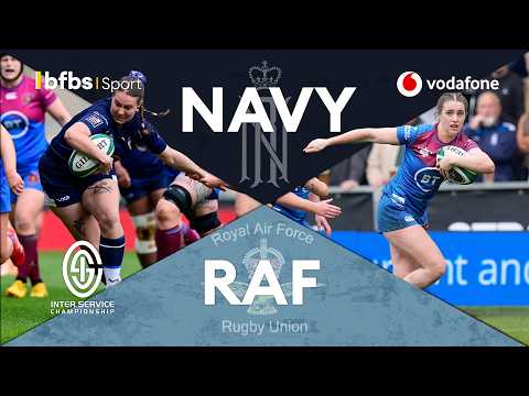 Royal Navy v RAF LIVE | 2026 women's Inter Service rugby union championships