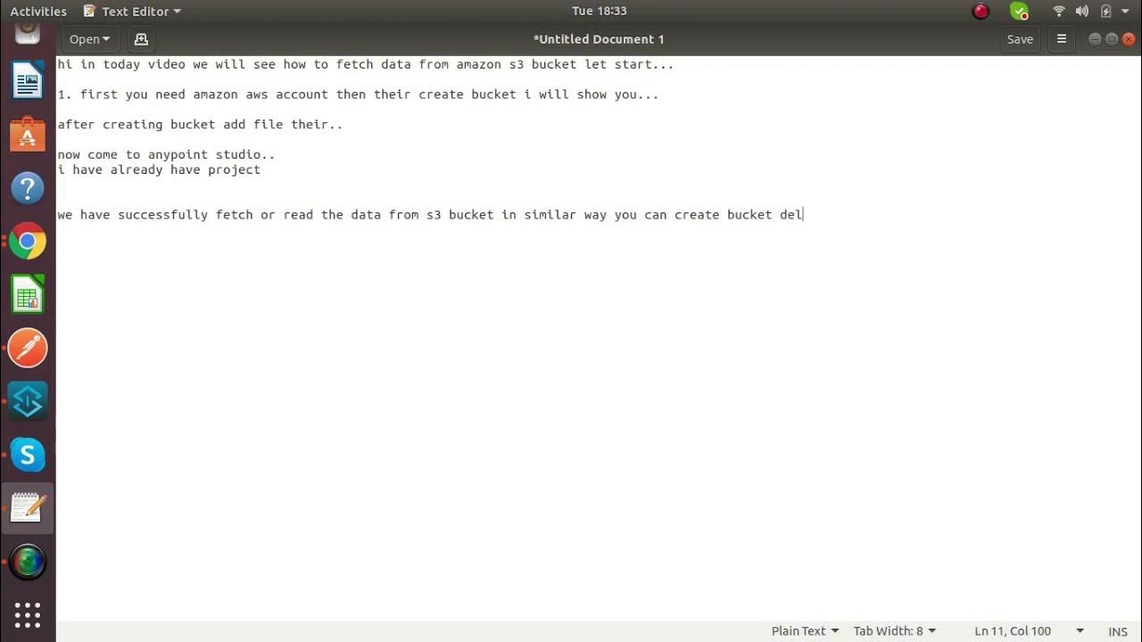 Integeration of S3 with Mule4 || Fetch Data From S3 Bucket Using Mule4 ...