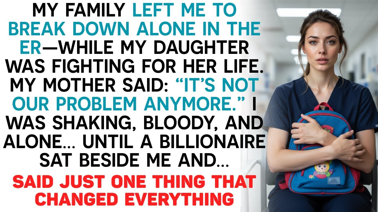 My Family Left Me Alone In The Er As My Daughter Fought To Live—Then A ...