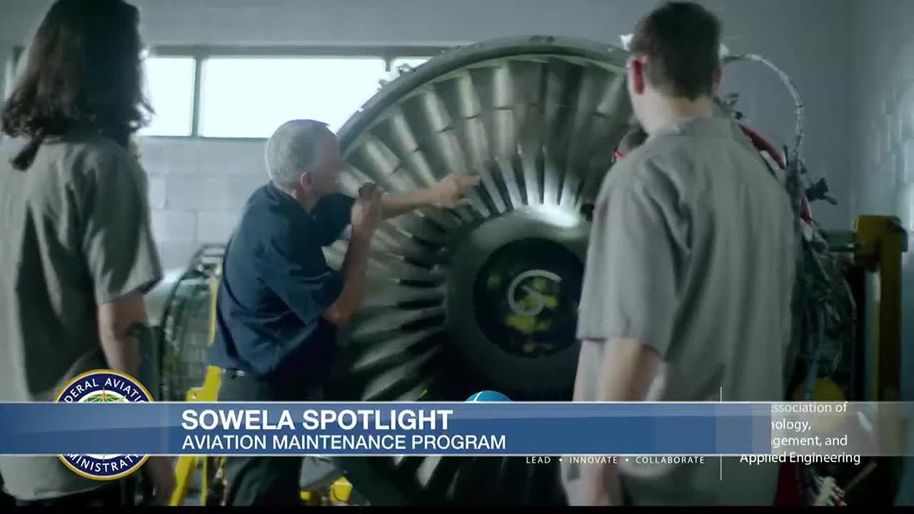 SOWELA Spotlight: Aviation maintenance program - YouTube