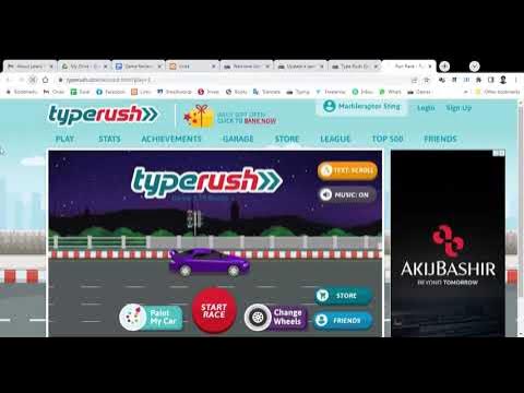 Typing Game: Type Rush (Street Race) (4.0/5.0) — How to play & Review ...