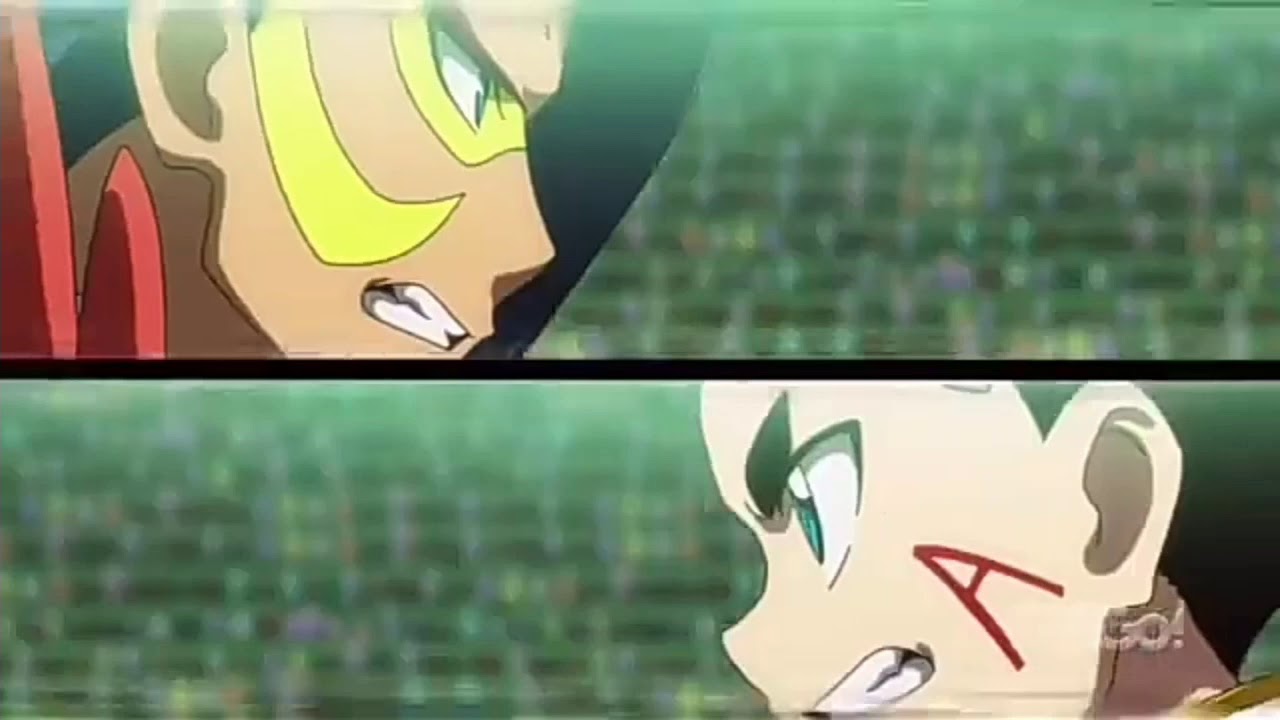 Beyblade Burst Rise Aiger vs Arthur English - YouTube