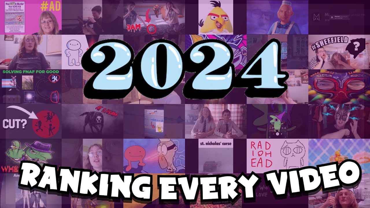 2024 Channel Video Ranking (1 Year Anniversary) - YouTube
