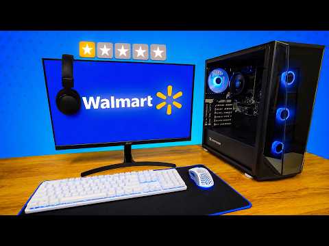I Bought The CHEAPEST Gaming Setup From Walmart!