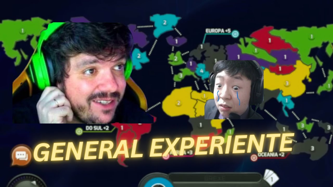GENERAL GAULES - Gaules jogando WAR #4 (Liminha, bt0, VVV, PATI) - YouTube