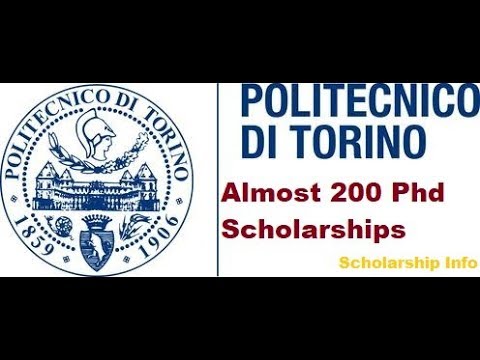 PhD Scholarships !! University of Politecnico Di Torino (polito) Italy ...