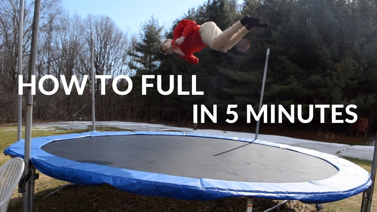 How to do a Backflip 360 on the trampoline!(EASY) - YouTube
