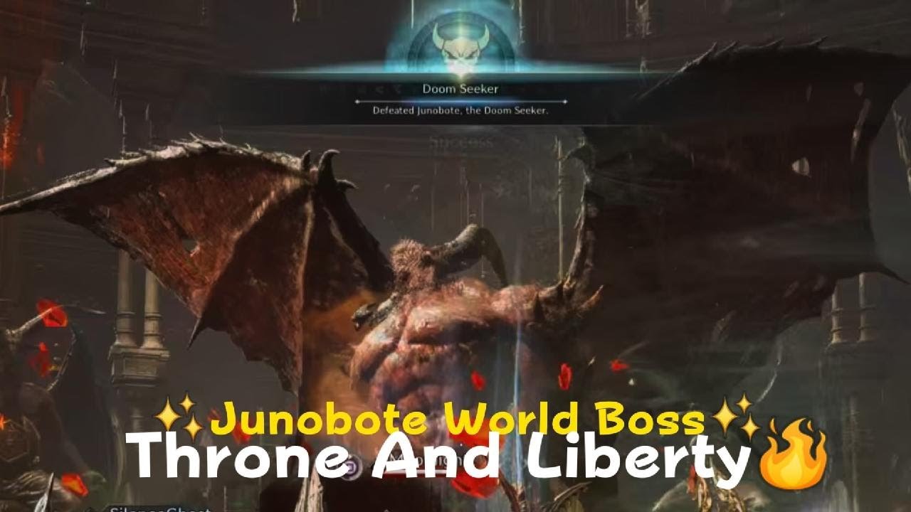Junobote The Doom Seeker World Boss💀 - YouTube