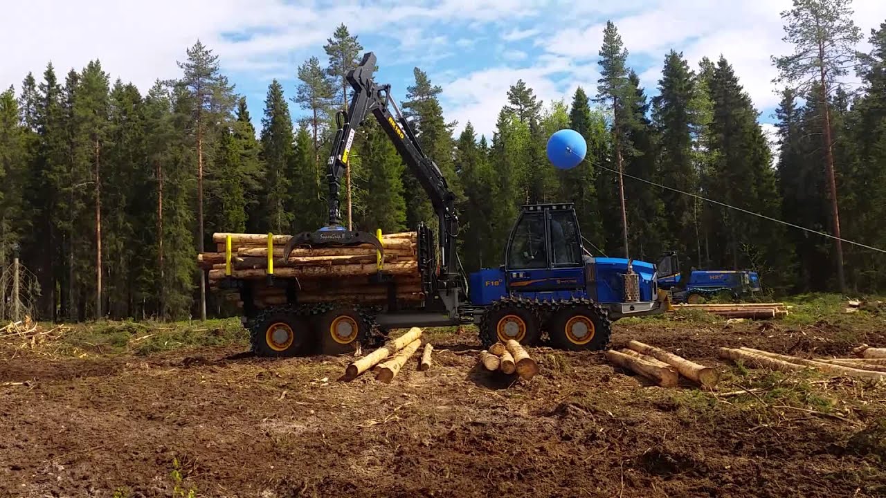Rottne F18d - YouTube