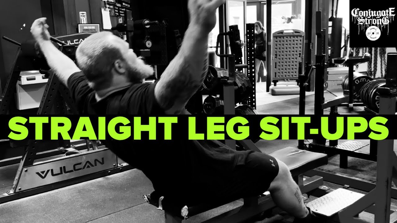 Straight Leg Sit-up - YouTube