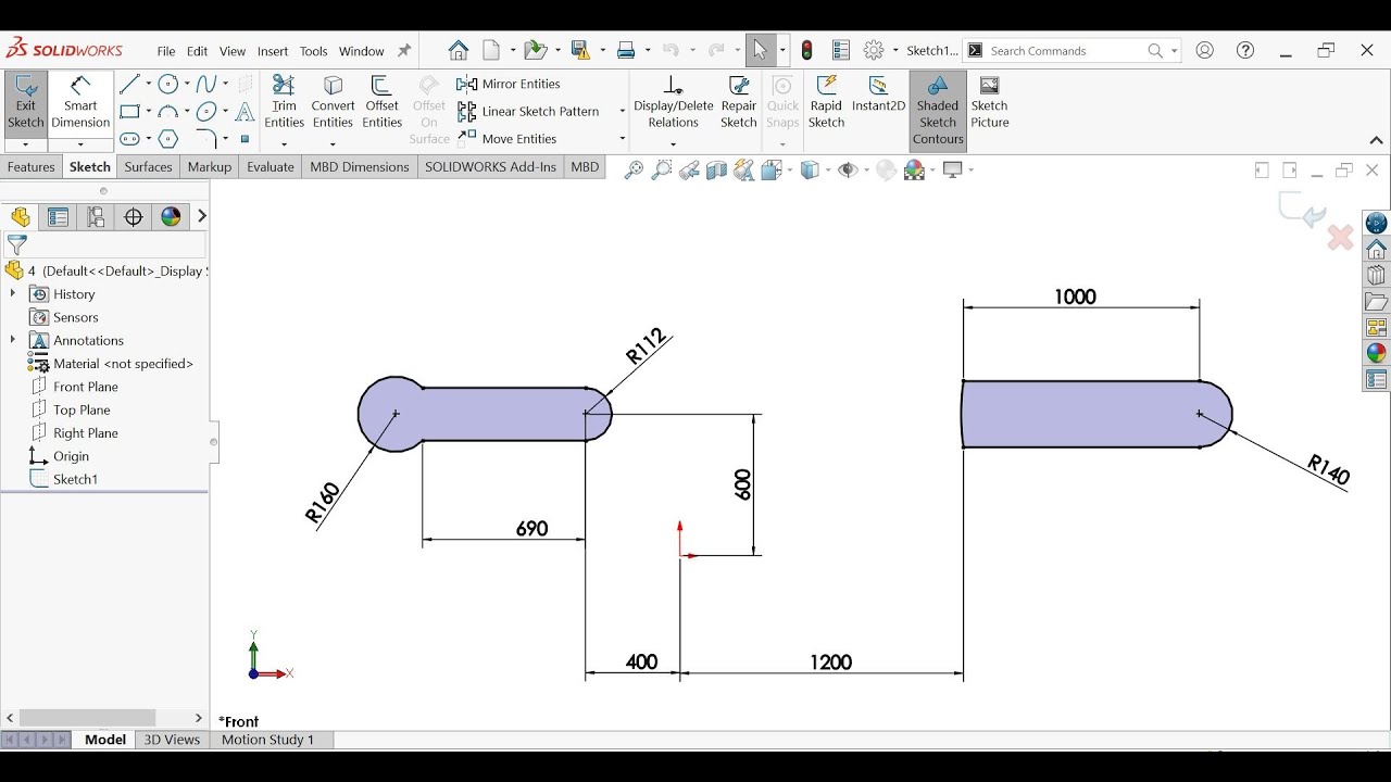 How to Use All Types of Arc in SolidWorks | Complete 2D Sketch Arc ...