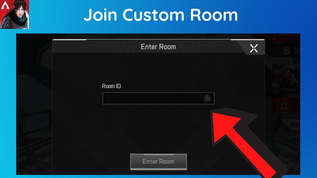 how To Join Custom Rooms In Apex legends mobile | How To Enter in Room ...