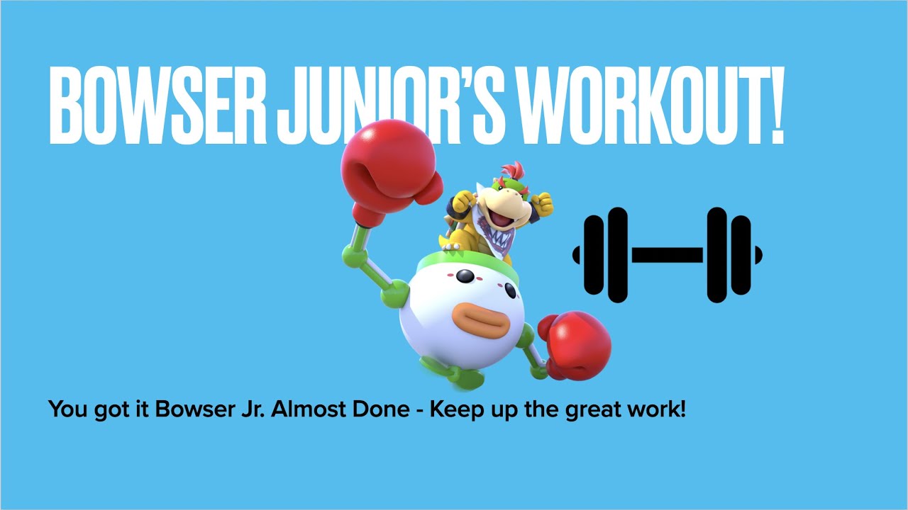 Bowser Jr 's Workout - Super Mario Jojo - YouTube