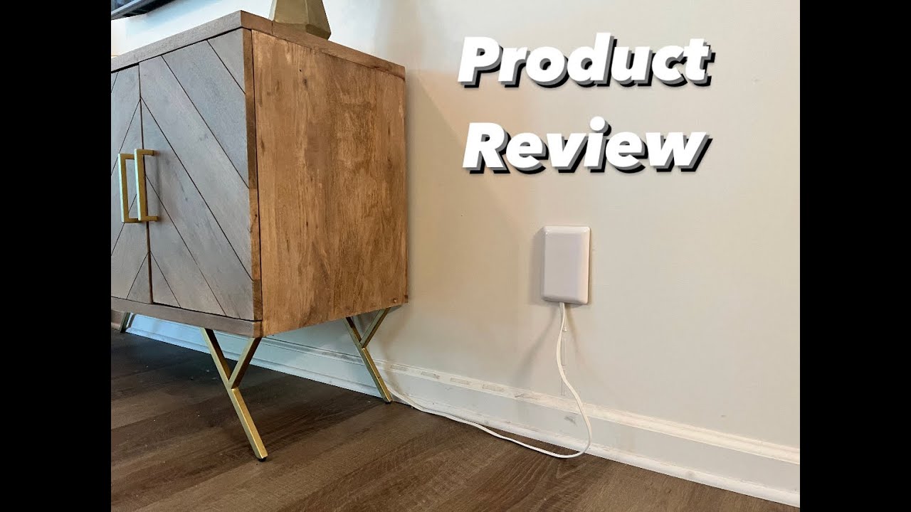 In Hand Review of Sleek Socket Ultra-Thin Outlet Concealer with Cord ...