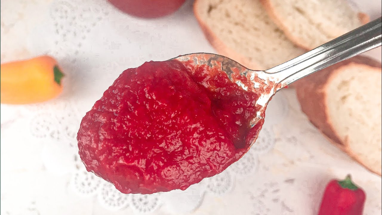 Red pepper and tomato paste 🌶 🍅 - YouTube