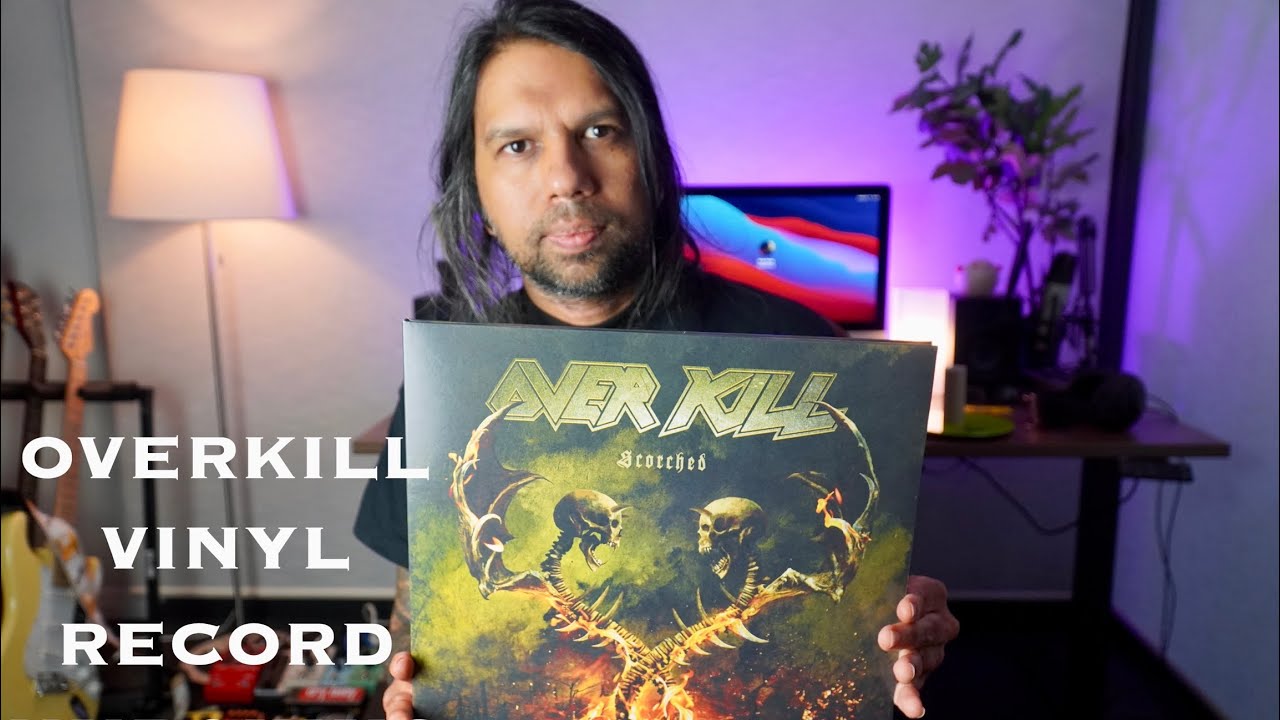Overkill scorched vinyl record album unboxing - YouTube