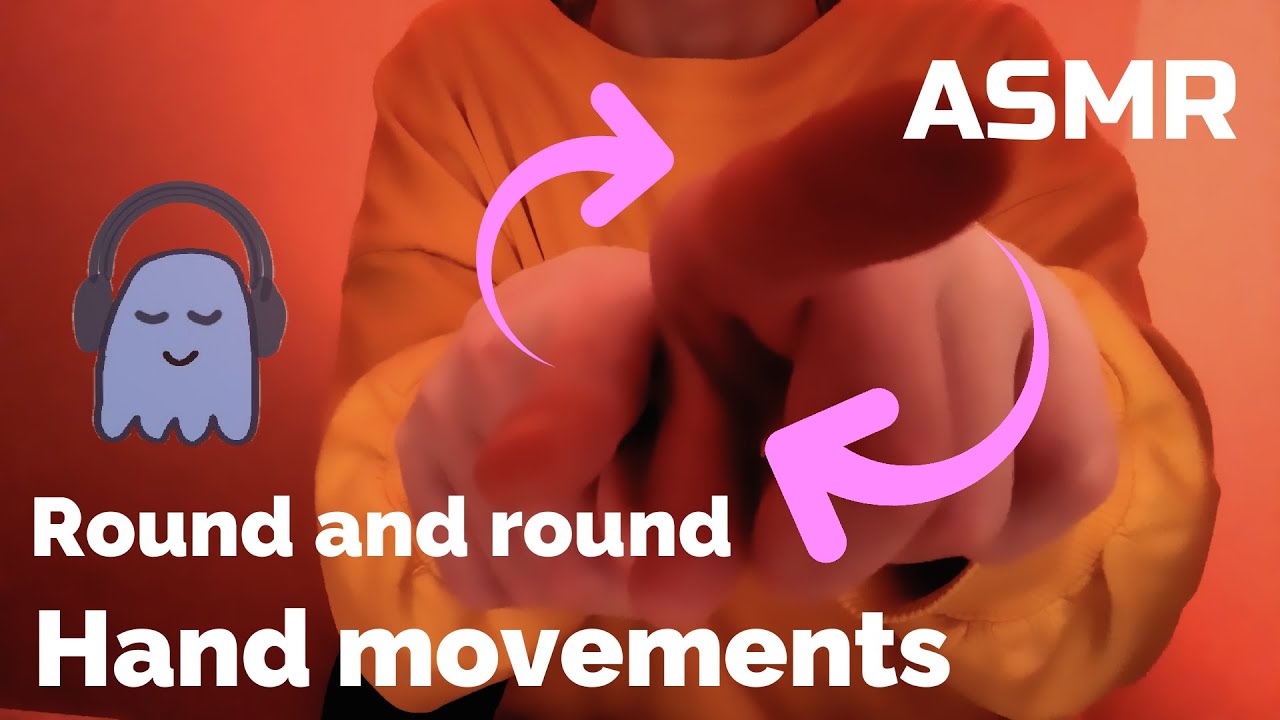 【ASMR】くるくる🌀ハンドムーブメント / Round and round Hand movements【Japanese】 - YouTube