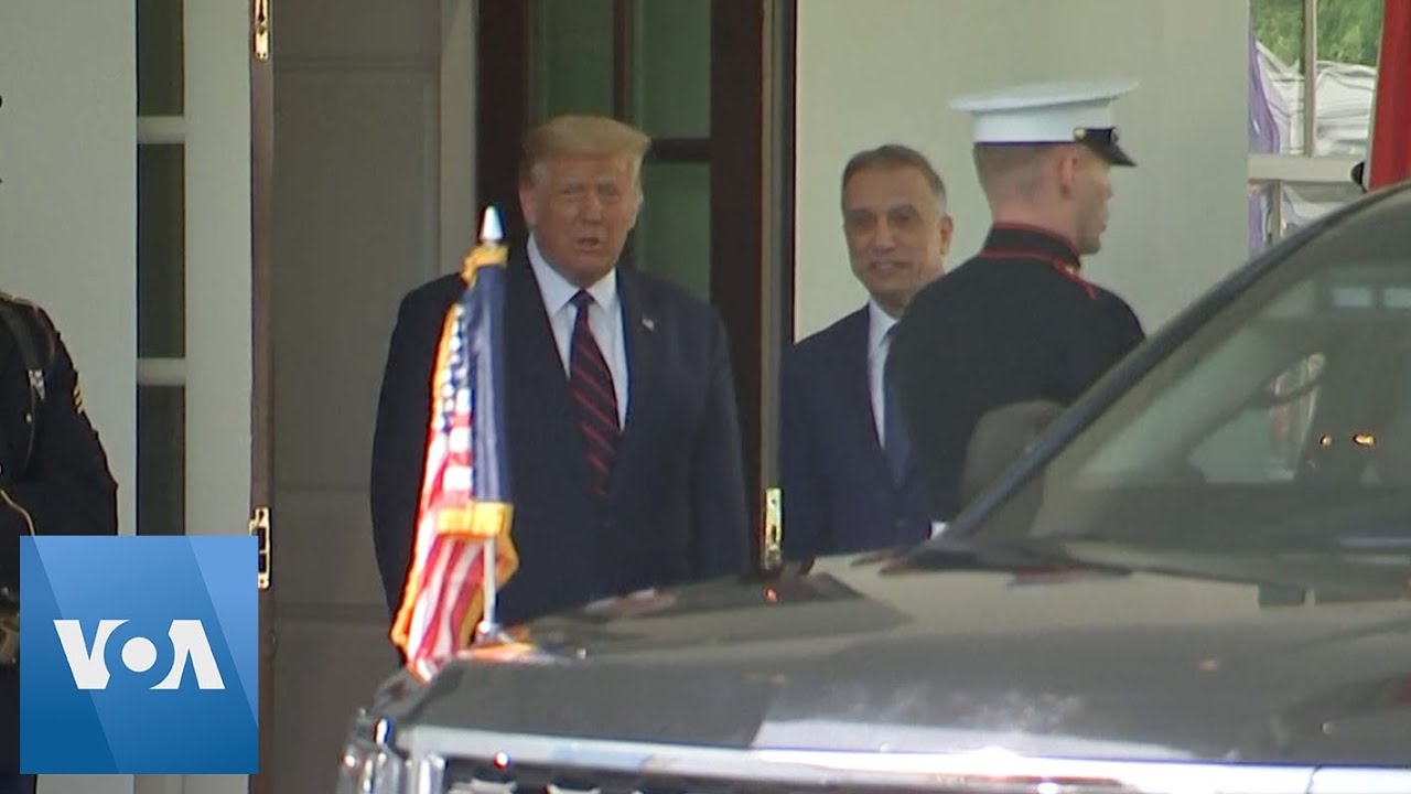 Trump Welcomes Iraqi Prime Minister to White House, Discusses Iran, US ...