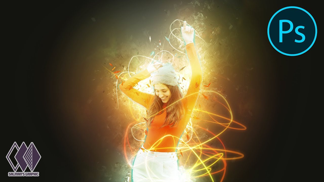How To Make a Plasma Effect In Adobe Photoshop | Salman's Graphic - YouTube