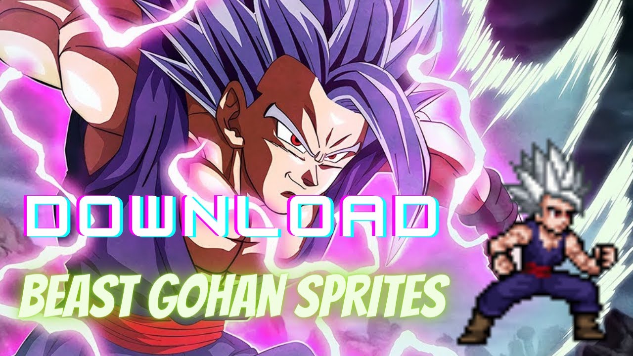 Beast Gohan Sprites DOWNLOAD - YouTube
