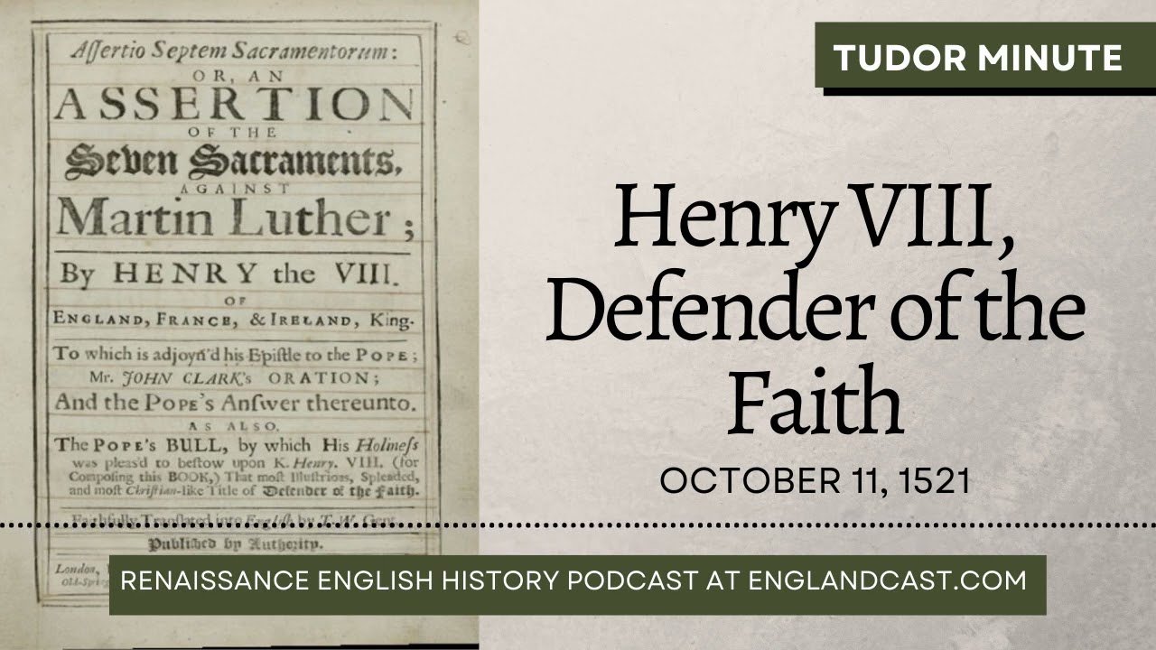 Henry Viii Defender Of The Faith