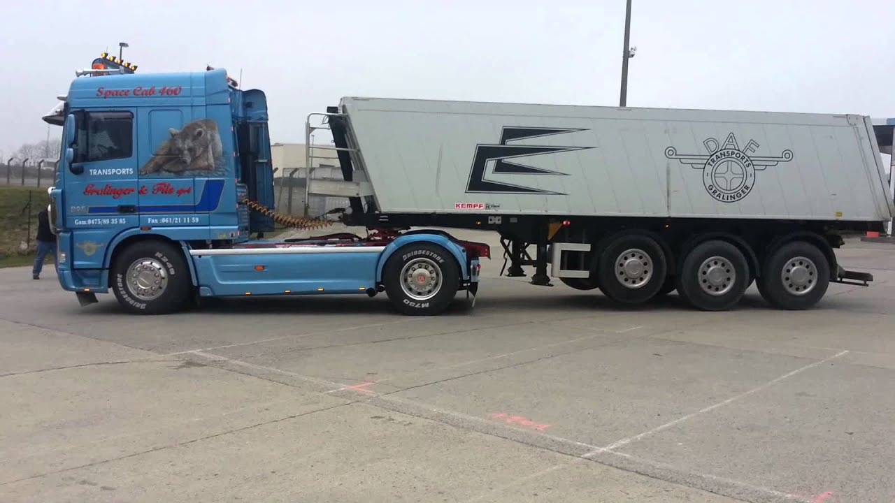 DAF XF-SCANIA TOPLINE-DAF XF STH (CINEY 2013) - YouTube