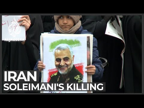 Iranians mourn Soleimani's killing