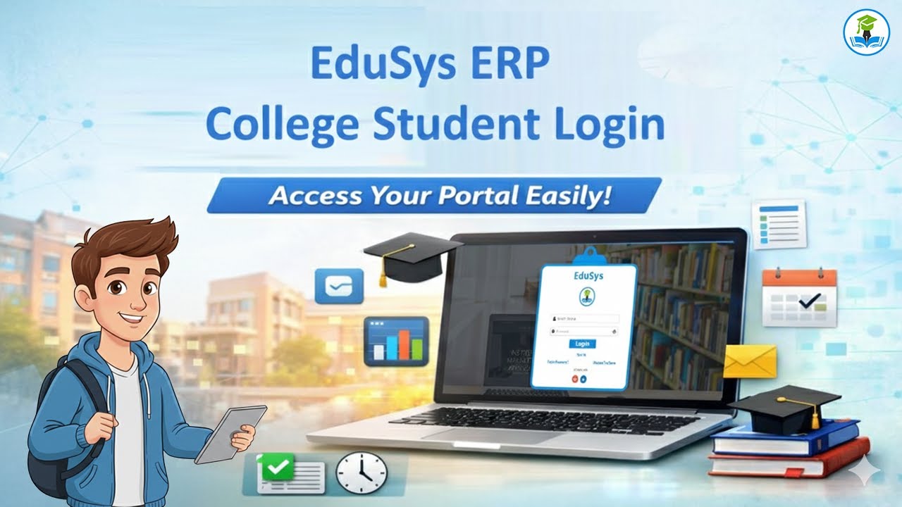 EduSysERP - College Student Login - YouTube