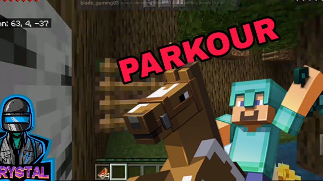 CrYsTaL KE SATH KIYA JUNGLE PARKOUR||ToXic and CrYsTaL||darkside gamerZ ...