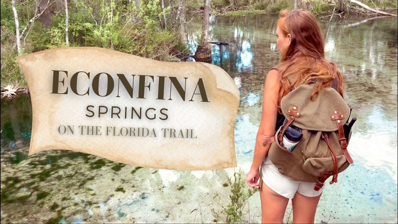 Hiking the FLORIDA TRAIL + Snorkeling 4 of Econfina's Springs (Ep. 32 ...