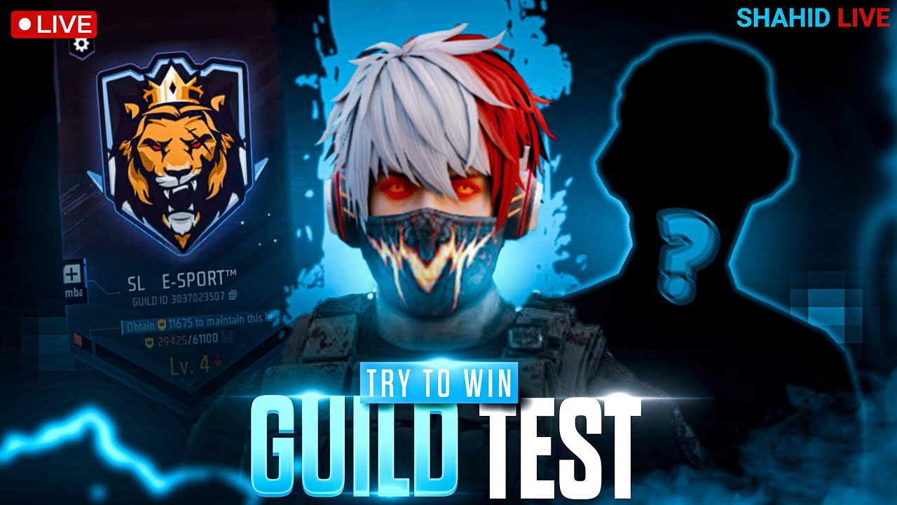 🛑{LIVE} GUILD TEST😲FOR NEW LEGEND OF SL EMPIRE 😎1V1,1V4🔥#nonstopgaming ...