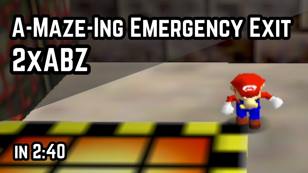 [RTABZ] A-Maze-Ing Emergency Exit - 2xABZ - 2:40 - YouTube