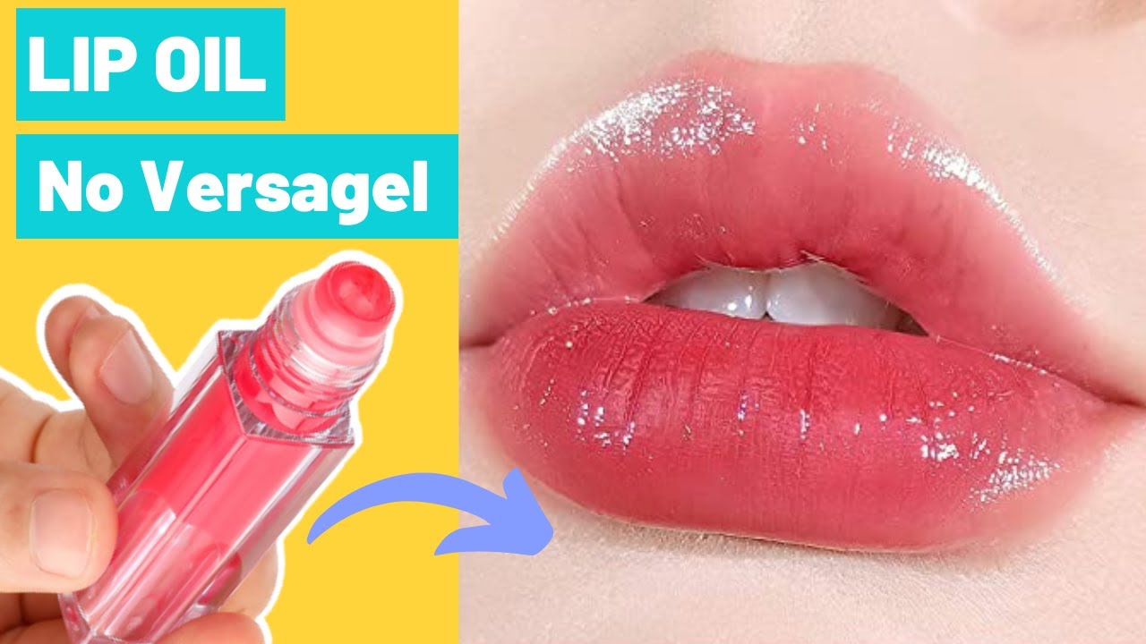 How to make lip oil at home||homemade lip oil||diy lip gloss||black ...