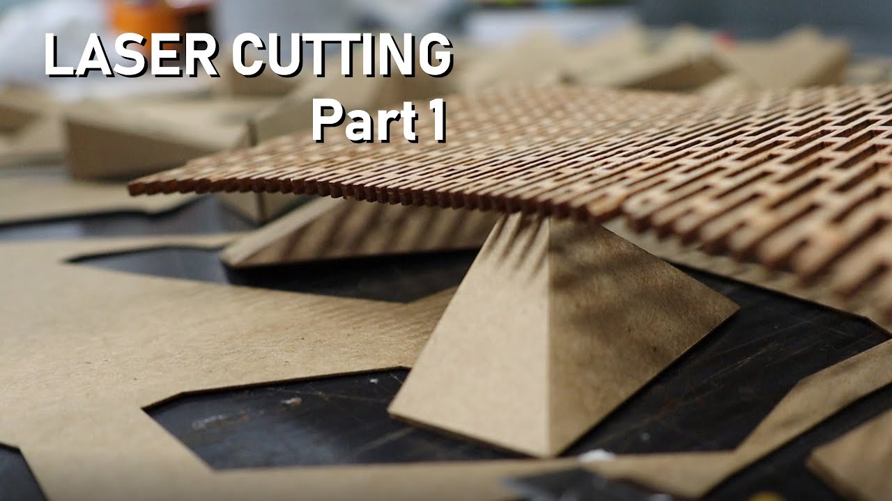 Laser Cutting | Architectural model (IAAC) - YouTube