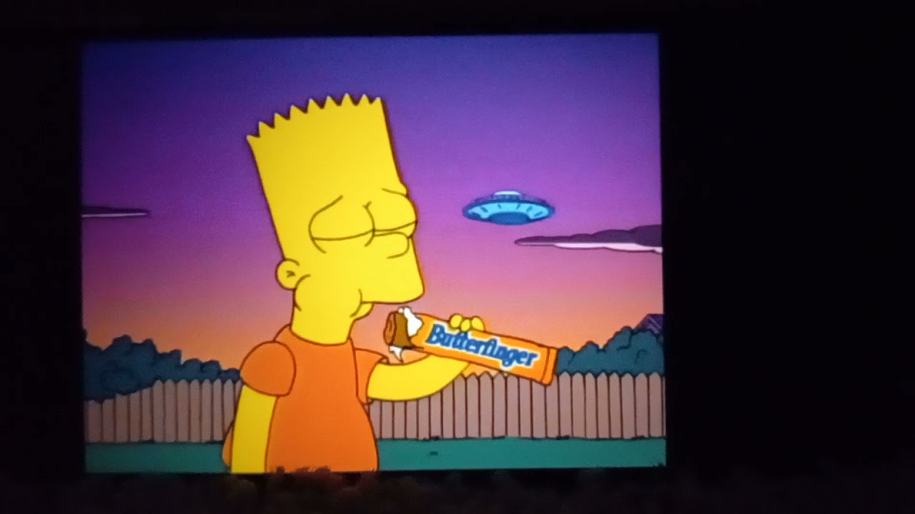The Simpsons Butterfinger commercial (1998) - YouTube
