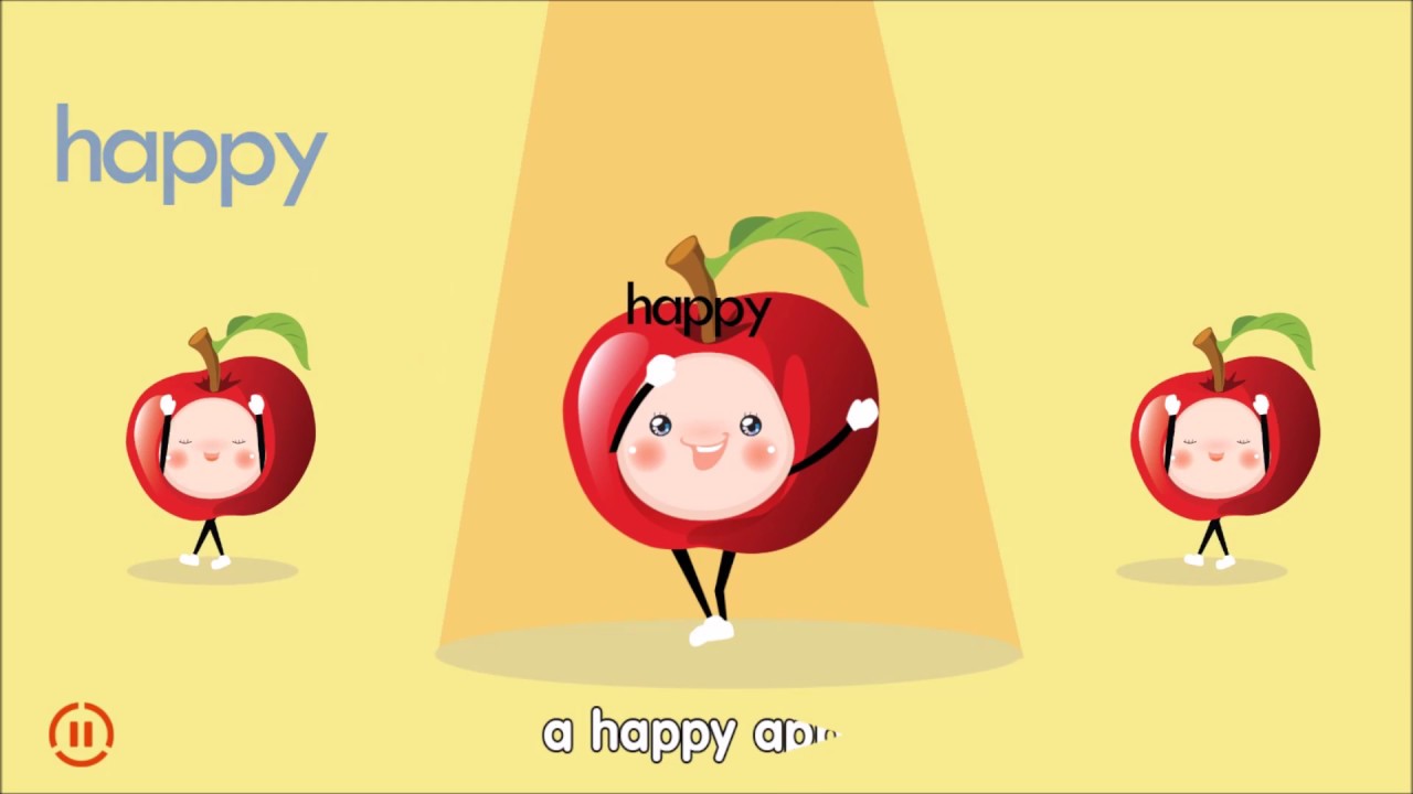 Happy Apple - English Songs For Kids - YouTube