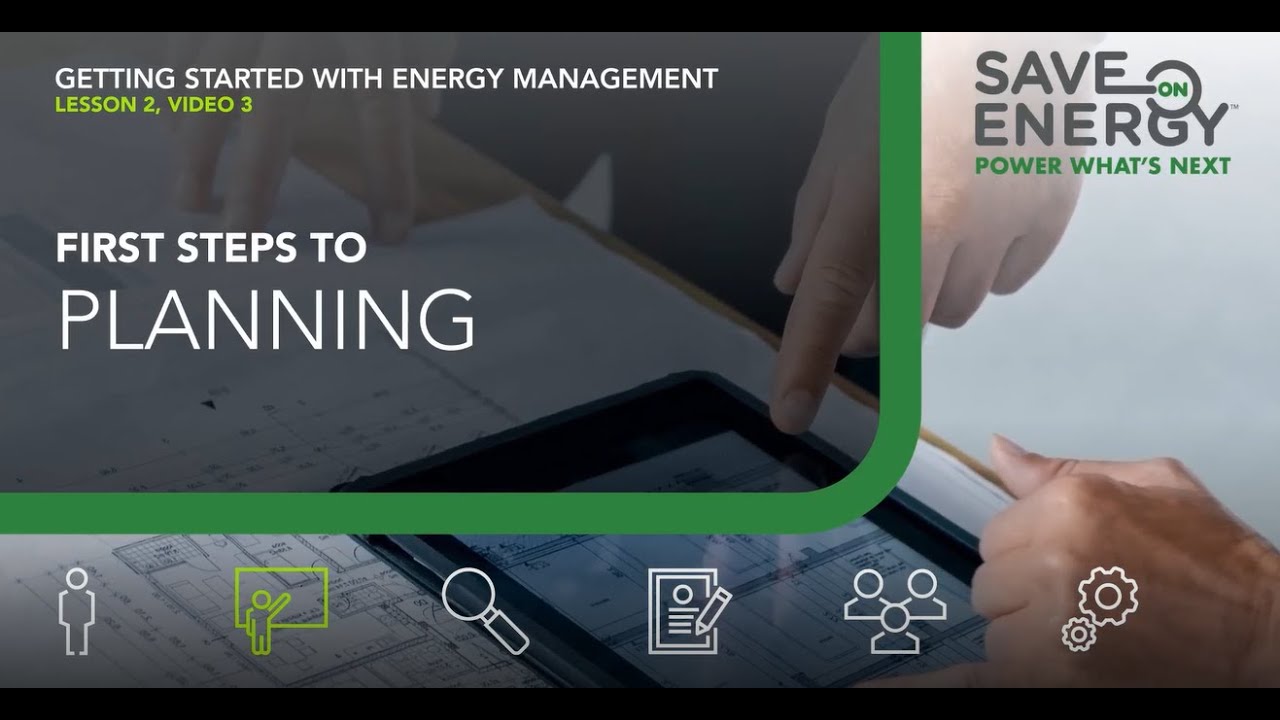 Getting Started with Energy Management Lesson Two: First Steps to ...