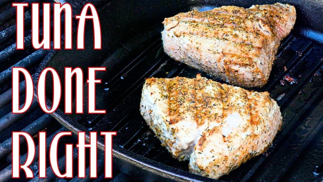 How To Cook Tuna Steaks Correctly - YouTube