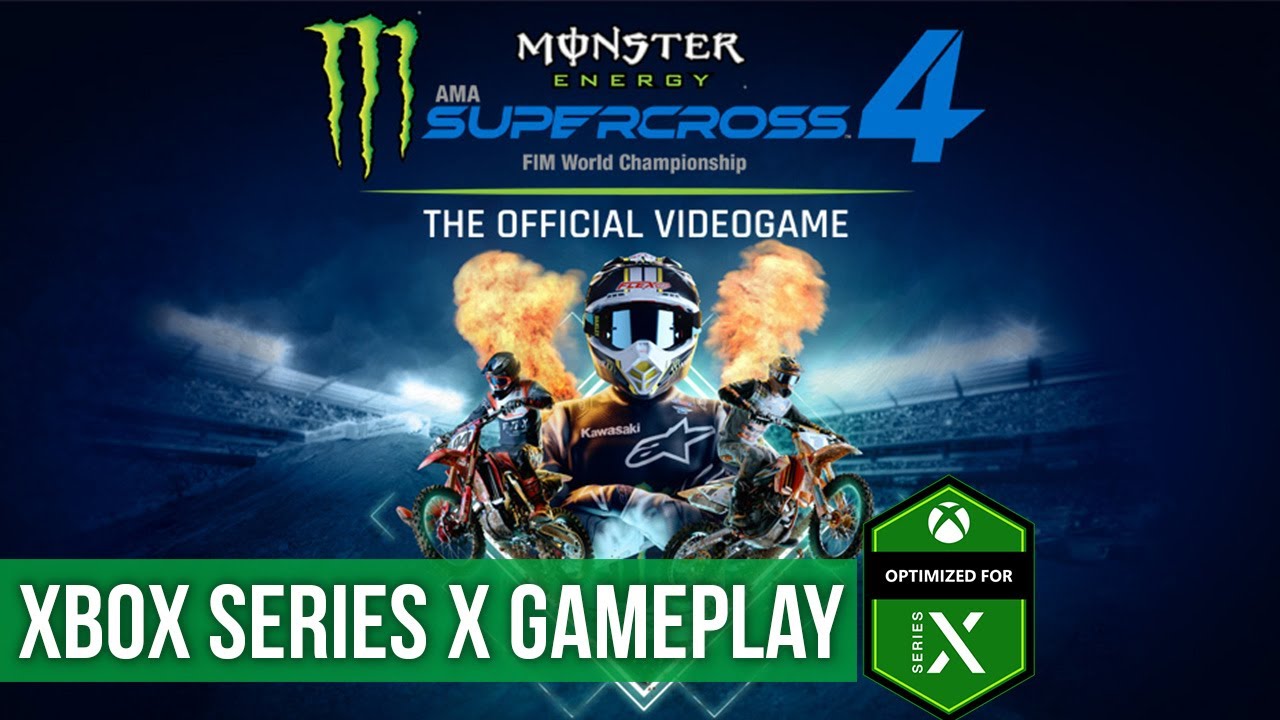 Monster Energy Supercross The Official Videogame 4 - Gameplay (Xbox ...