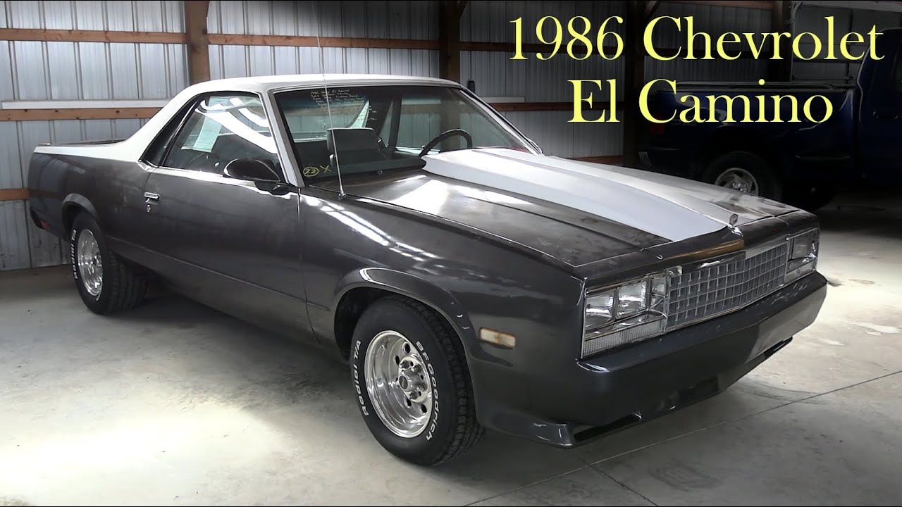 1986 El Camino Ss