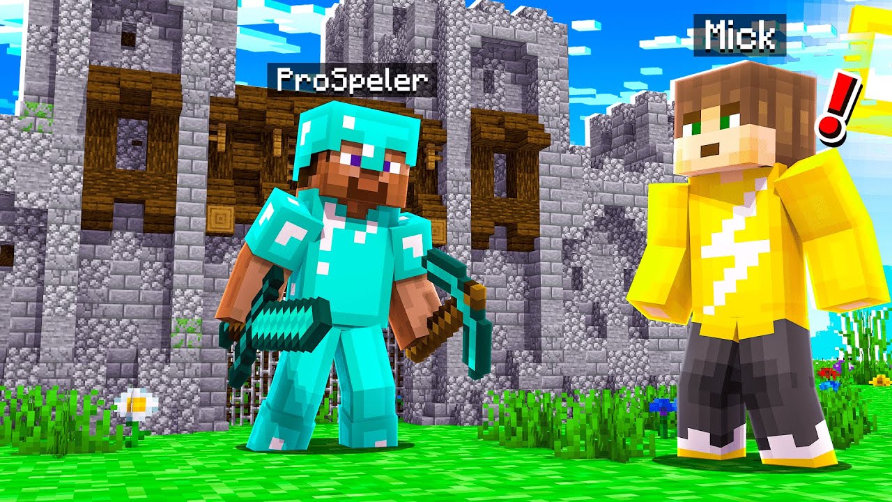 PRO SPELER GEVONDEN In Minecraft (Survival) - YouTube