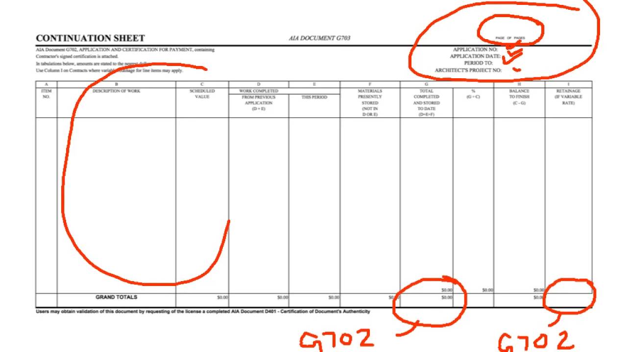 Intro to Common Pay Application Documents - YouTube