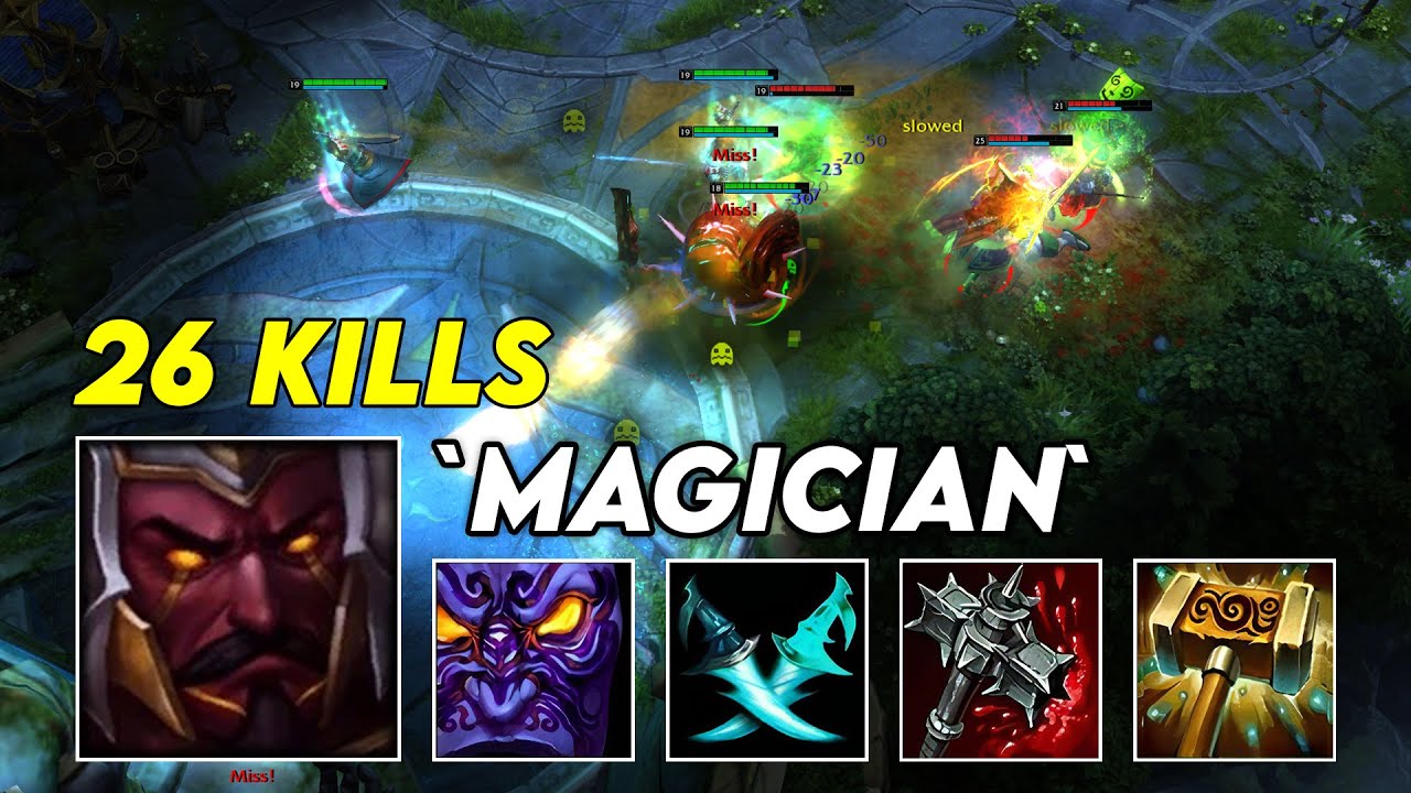 HON Reborn Accursed - `magician` 1700+ MMR CM - YouTube