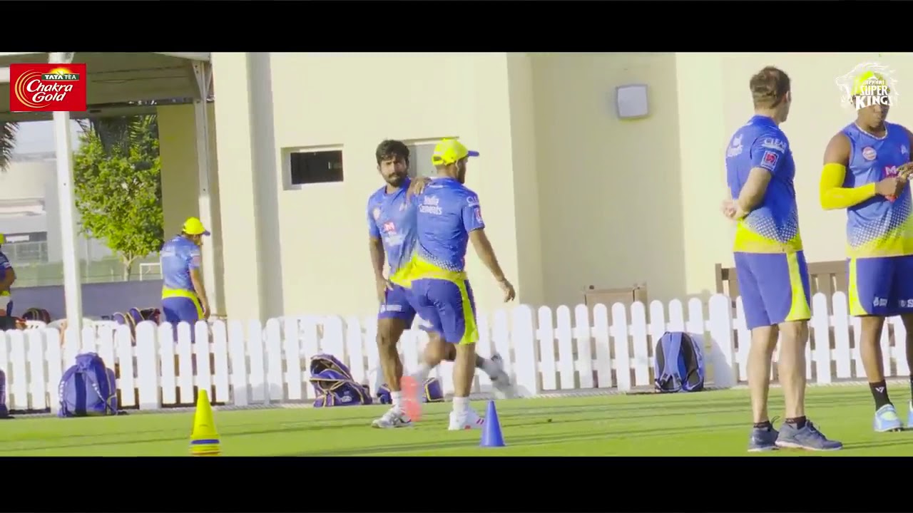 Today Match CSK vs DC CSK Training - YouTube