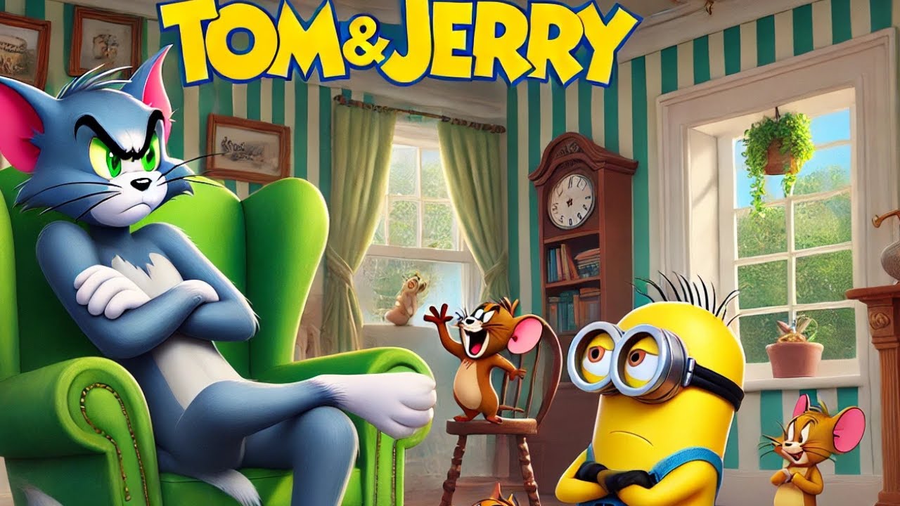 Jerry & Minion Tease Tom! 😡 Tom is furious😨 | Kids Fun Song | Tom And Jerry With Minion - YouTube